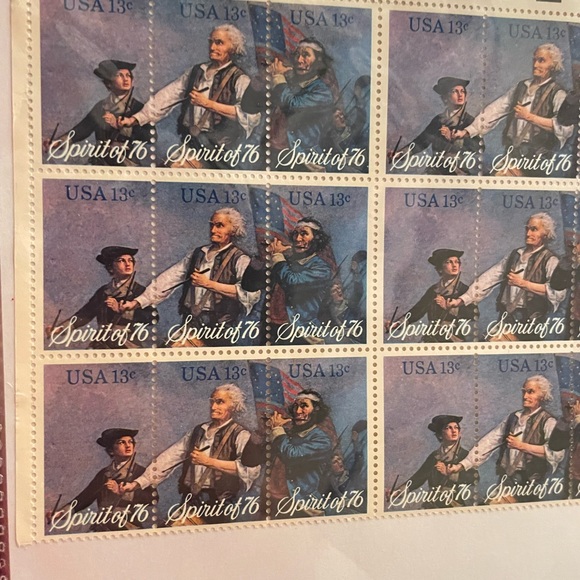 Office | 2 For 3 Sheet Of 30 Retired Spirit Of 76 Postage Stamps | Poshmark
